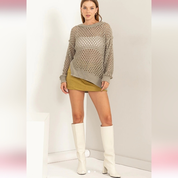 Sweaters | Last 1dress To Impress Open Stitch Sweater | Poshmark